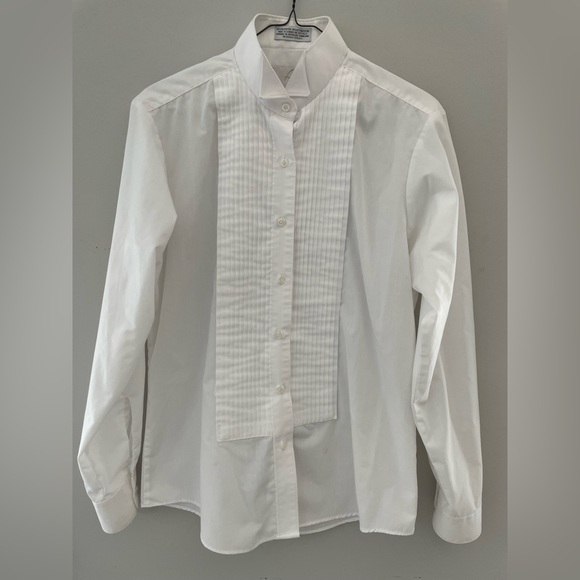 Neil Allyn | Tops | Sale Neil Allyn White Tuxedo Shirt For Women | Poshmark
